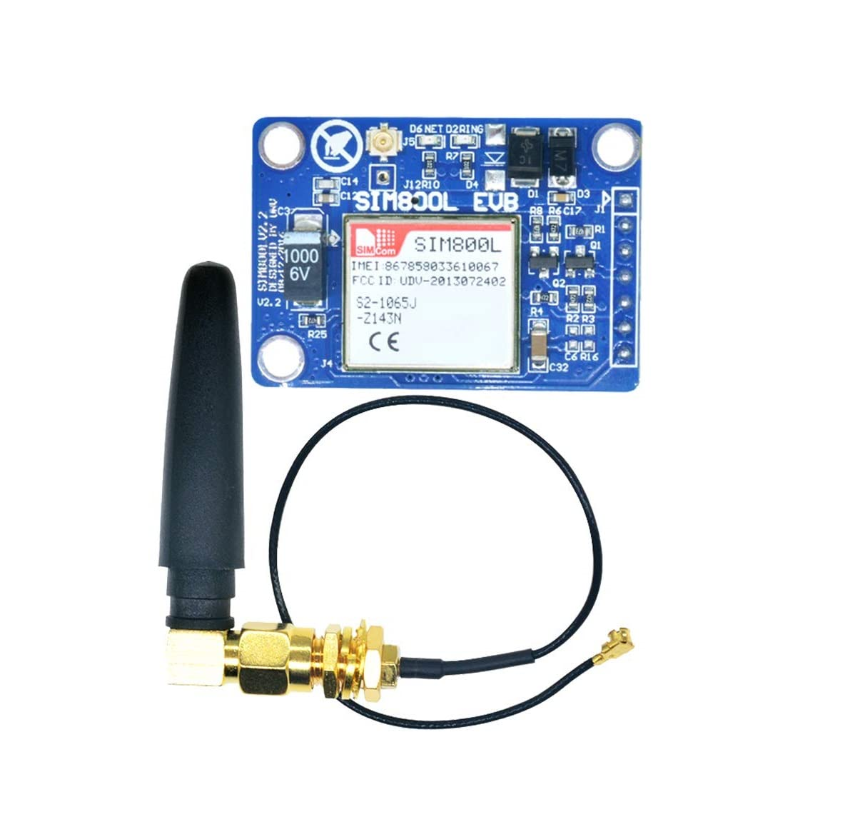 Buy Sim800l Module V2 5V (Wireless GSM) | GPRS and GSM Modules - Zbotic