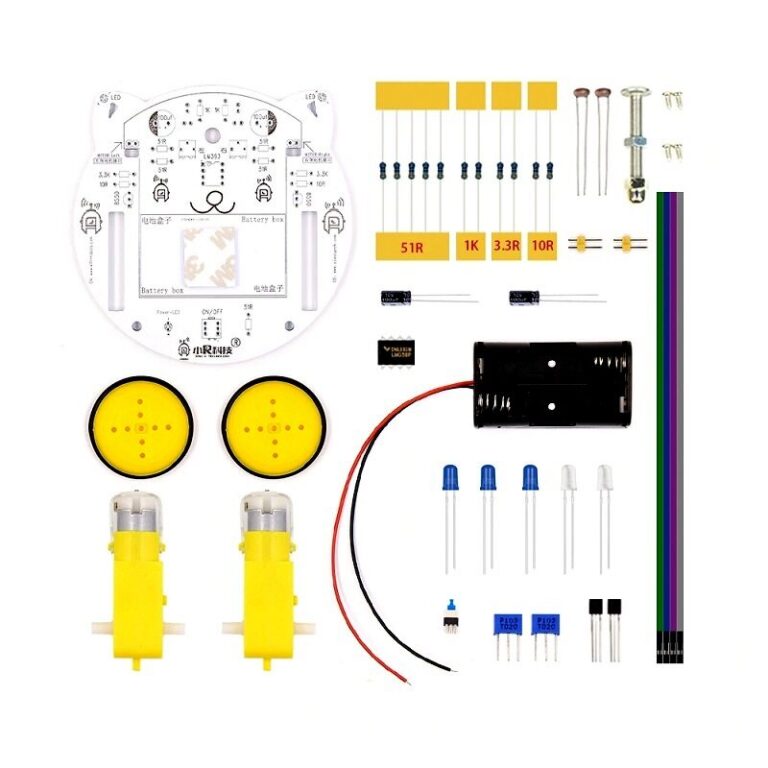 Buy DIY Mini Cat Line Follower Tracking (Robot) - Zbotic