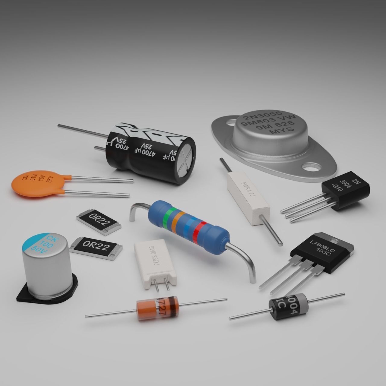 Basic Electronic Components — Buy Online in India | Zbotic
