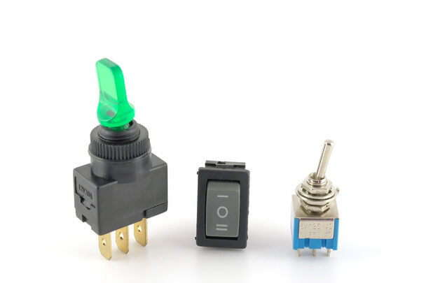 Electronic Switches — Toggle, Rocker & MOSFET | Zbotic